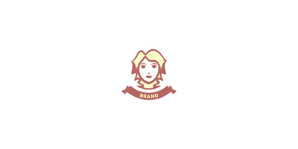 Cute Girl | LogoMoose - Logo Inspiration